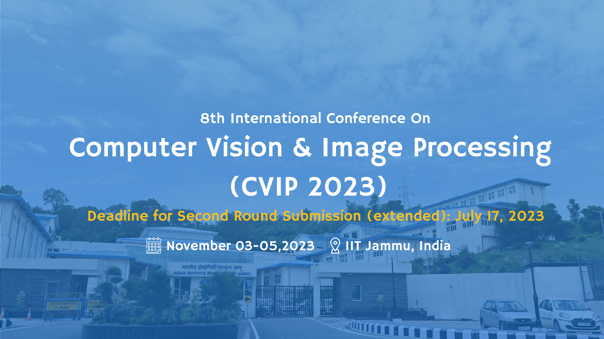 CVIP 2023 | IIT Jammu